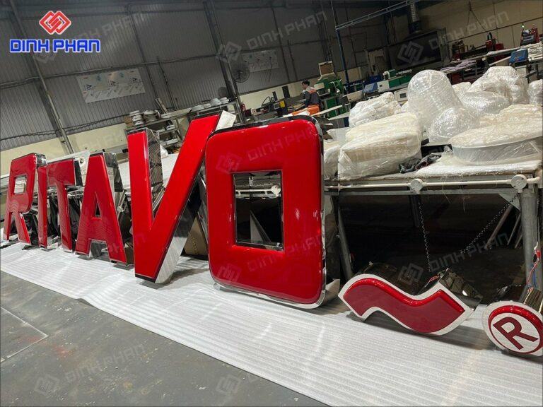 Dự Án Làm Bảng Hiệu Rita Võ, Chuỗi Showroom Ritavo